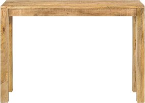 Konzolový stolek 110 x 35 x 76 cm masivní mangovníkové dřevo 337270