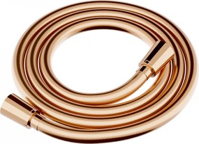 Mexen příslušenství, Sprchová hadice 150 cm, hladký povrch, růžovo-zlatá, 79450-60