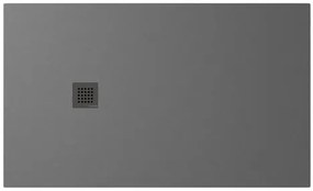 Polysan Treneca sprchová vanička obdélníková 150x90 cm litý mramor šedá 84310.31
