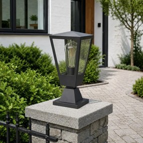 Brilliant - Venkovní lampa WESTDLIFF 1xE27/20W/230V 30,7 cm IP44 antracit