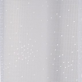 Dekorační oblouková krátká záclona na žabky ARALIA 160 bílá 300x160 cm MyBestHome