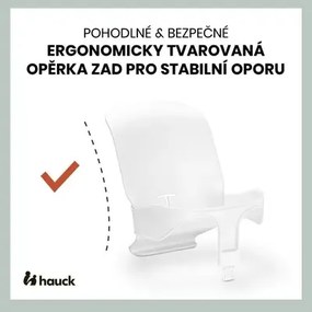 Hauck Sedátko 6-24m pro židličky Alpha+/Beta+, plast bílá