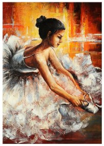 Gario Ručně malovaný obraz Nádherná tanečnice Rozměry: 100 x 70 cm