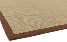 Béžový  koberec Flopsy Chocolate Rozměry: 68x240 cm