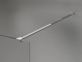 Mexen Kioto-X sprchová stěna Walk-in 130 x 200 cm, transparentní 10 mm, chrom - 800-130-101-01-00-X