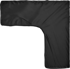 Plachta na zahradní nábytek tvar L 16 oček 250 x 250 x 70 cm 319317