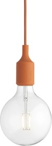 Závěsná lampa Muuto E27 oranžová