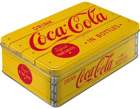 Postershop Plechová dóza - Coca-Cola (Žluté logo) 2,5l