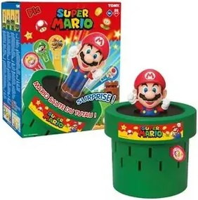 TOMY - Super Mario - Společenská hra Vyskakovací Mario / pro 2 - 4 hrá