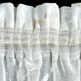 ZÁCLONA NA PÁSCE MOLLY1 140X270 CM VZOROVANÁ