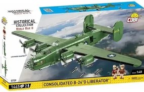 COBI 5739 II WW Consolidated B-24D Liberator / 1445 kostek / 2 figurky