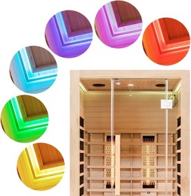 BPS-koupelny Infrasauna Relax HYD-2910 120x105, 2-3 osoby
