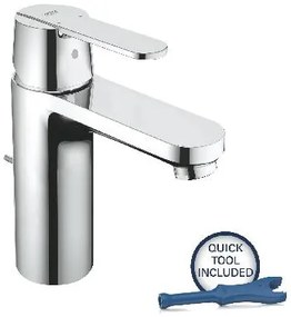 Grohe Get - Umyvadlová baterie s výpustí, chrom 23454000