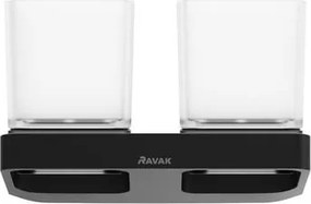 Ravak 10° black držák kartáčků černá X07P558