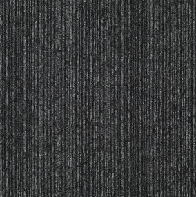 Balta koberce Kobercový čtverec Sonar Lines 4178 černý - 50x50 cm