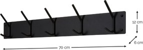 Světle žlutý ocelový nástěnný věšák 70 cm Fusion – Spinder Design
