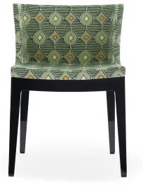 Mademoiselle Quatrefoil černá pistáciová Kartell