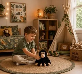 KEEL TOYS Plyšová hračka Keeleco Šimpanz / 20 cm