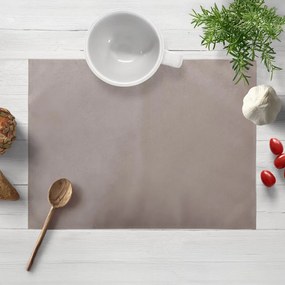 Biante Sametové prostírání na stůl Velvet Premium SVP-015 Latte 30x40 cm