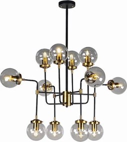 Creative Gold – lustr s 12 rameny art deco