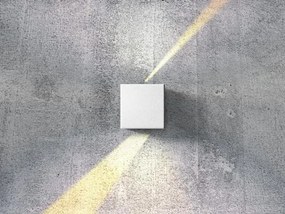 AZZ AZ0957 LED Venkovní nástěnné svítidlo Azzardo Gambino 1 dark grey AZ0957 6W 480lm 3000K IP44 10cm tmavě šedé - AZZARDO