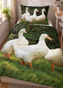 3d povlečení s husou - Goose Goose 140x200 cm