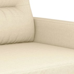 3dílná sedací souprava s poduškami krémová textil 3201538