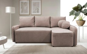 XXXLutz ROHOVÁ SEDAČKA, textil, růžová MID.YOU - Sedací soupravy - 001574006708