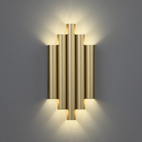 ACB Iluminacion Nástěnné LED svítidlo ROBIN, š. 15 cm, 21W, CRI90 Barva: Černá, Stmívání: ON/OFF