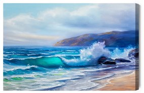 Obraz Tropické Moře A Pláže Nedostatek Nedostatek Plátno Canvas 90x60