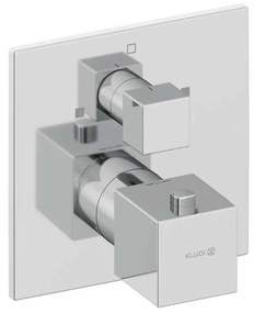 Kludi Decus - Termostatická baterie pod omítku, pro 2 spotřebiče, chrom 548100575