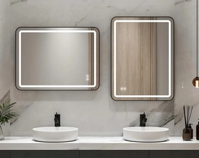 LED zrcadlo 50x70 cm