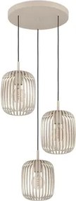 Eglo 900687 Romazzina 3xE27 písková / Závěsné svítidlo