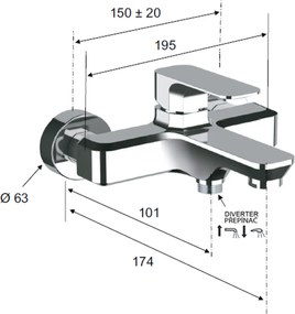 Sapho SPY PY10 vanová baterie