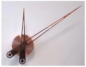 Designové nástěnné hodiny Future Time FT9650CO Hands copper 60cm