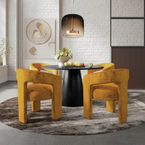 Designové čalouněné jídelní křeslo Leith - výběr z 18 provedení