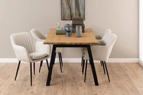 ACTONA GROUP Jídelní židle s područkami EMILIA písková 0000092561