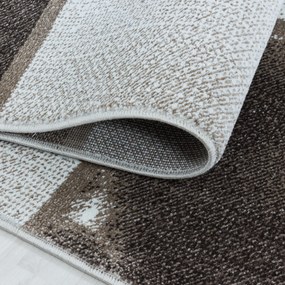 Ayyildiz, Kusový koberec Ottawa 4201 brown, 80x250, hnědá, chodba / předsíň