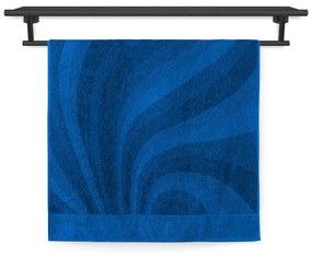 Plážová osuška Veba ZOE Vlny modrá Velikost: 70x140 cm