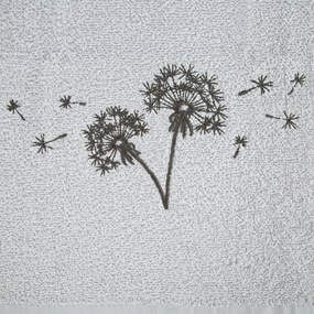 FROTÉ RUČNÍK MOLI3 SADA 1KS 30X50 CM, 1KS 50X90 CM, 1KS 70X140 CM STŘÍBRNÁ