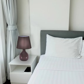 Rabalux INGRID stolní lampička max. 1x40W | E14 | IP20 - hnědá