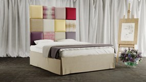 Materasso Kontinentální čalouněná postel PARIS boxspring ROZMĚR: 2x (80x200) cm - boxspring