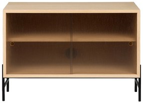 NORTHERN Skříňka Hifive Glass Storage, Light Oak, 75 cm / podstavec 15 cm