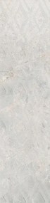 Cerrad Dlažba Masterstone White Dekor Geo Mat. 119,7x29,7 - 157501