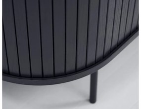 Designový TV stolek Vasiliy 120 cm černý dub