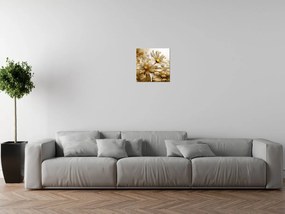Gario Obraz s hodinami Květnatá krása Rozměry: 100 x 40 cm