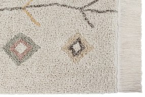 Lorena Canals koberec 140 x 200 barevné vzory, přírodní - Re-Edition