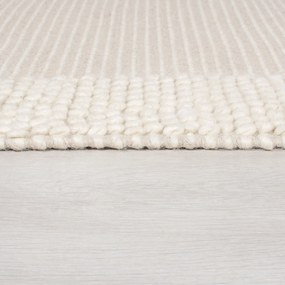 Flair Rugs, Kusový koberec Bobble Wool Ivory, 160x230, bílá, ložnice