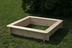 Pískoviště čtyřhranné 120x120x26cm , T-wood