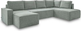 XXXLutz SEDACÍ SOUPRAVA, textil, zelená MID.YOU - Sedací soupravy - 001454003630